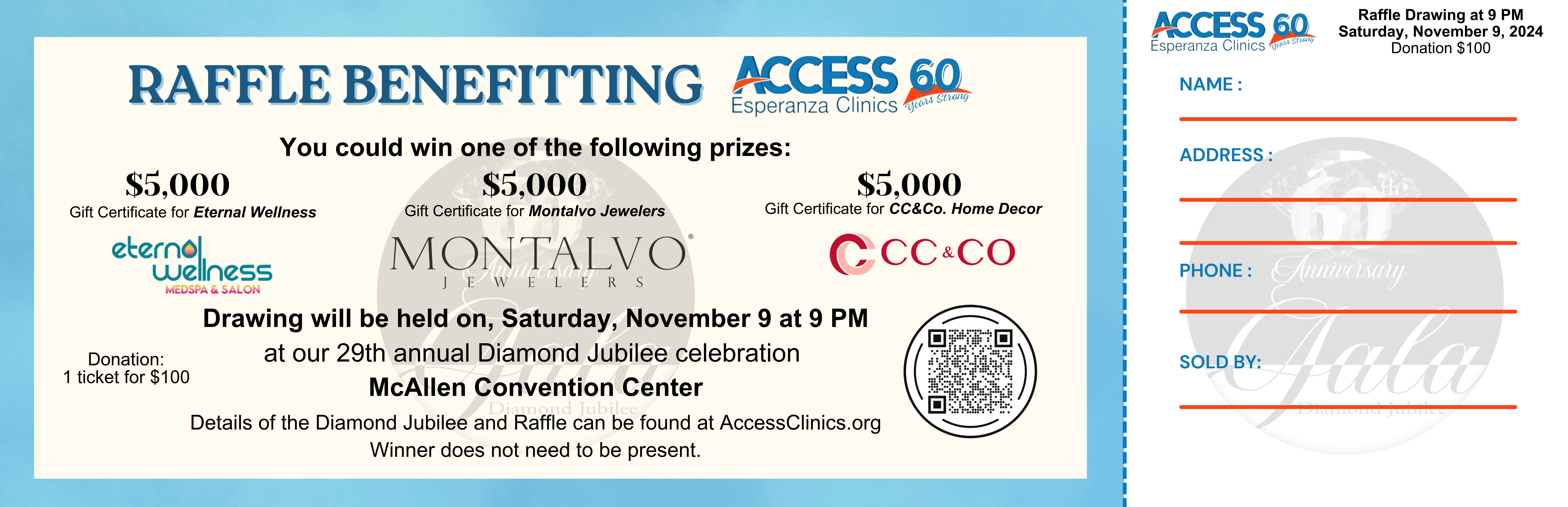 Diamond Jubilee Gala - Access Esperanza Clinics